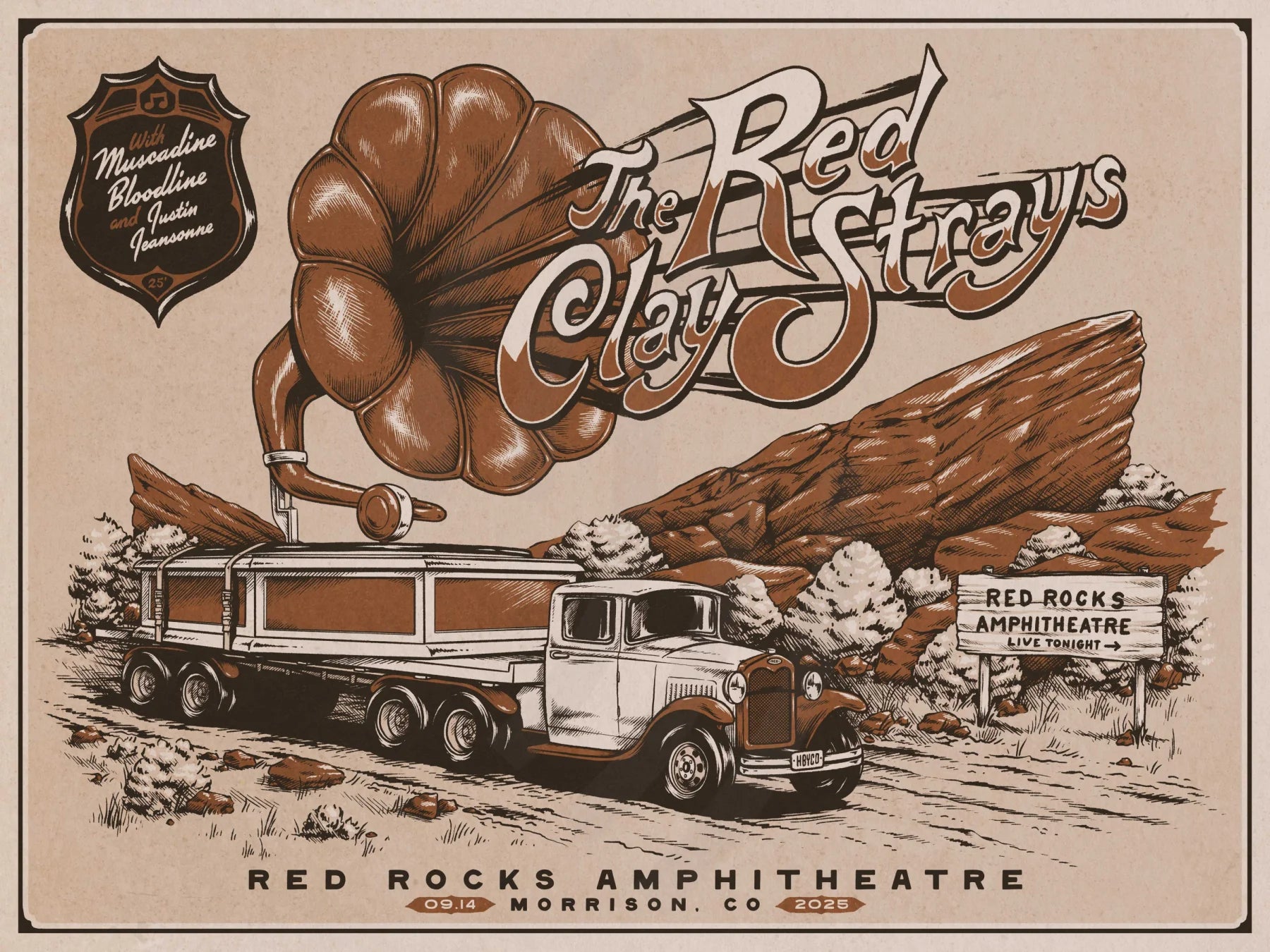 D44 | RED CLAY STRAYS | RED ROCKS | SHOW – Soundwaves Creative
