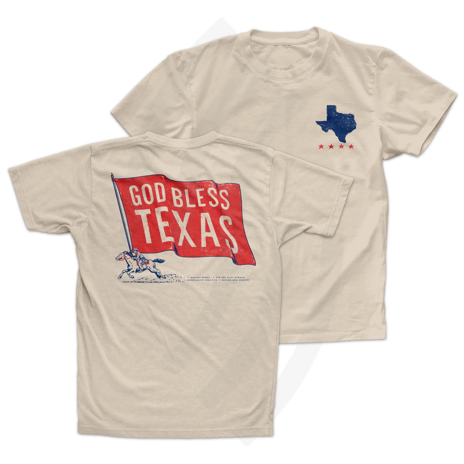 GOD BLESS TEXAS | T-SHIRT – Soundwaves Creative