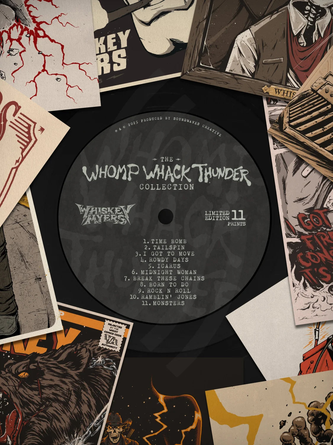 WHISKEY MYERS | WHOMP WHACK THUNDER | SONG COLLECTION – Soundwaves Creative